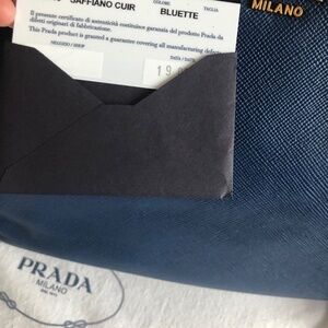 Prada | Bags | Prada Bag Color Bleuette | Poshmark